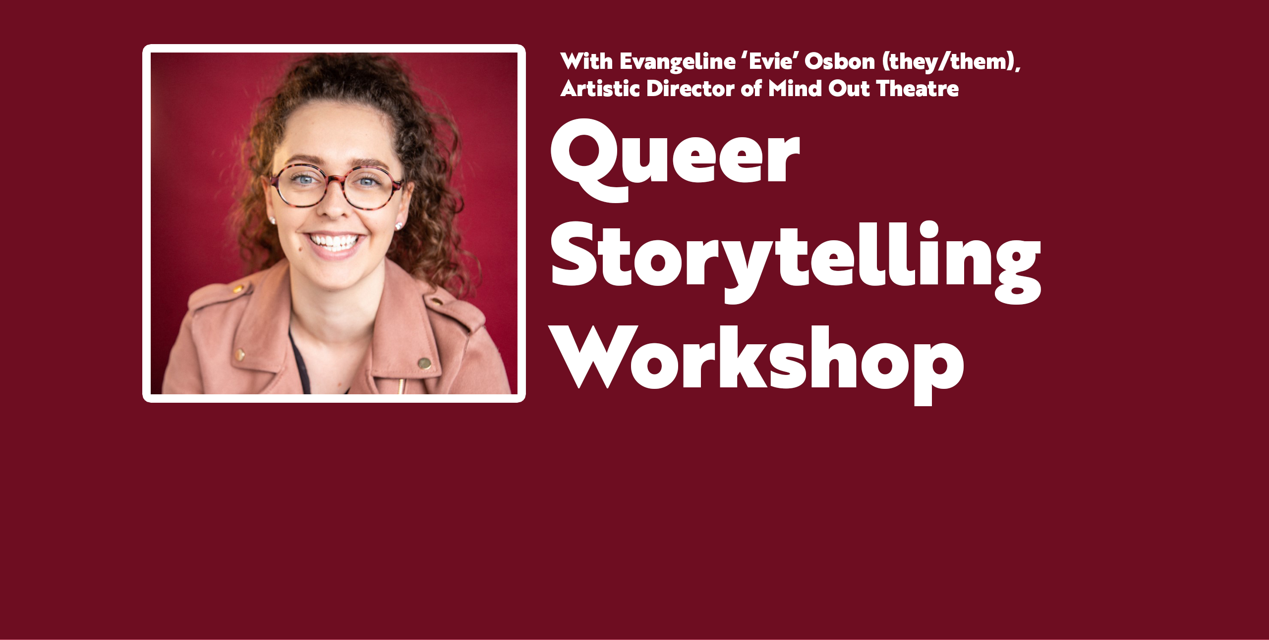 Queer Storytelling Workshop - Nottingham Playhouse
