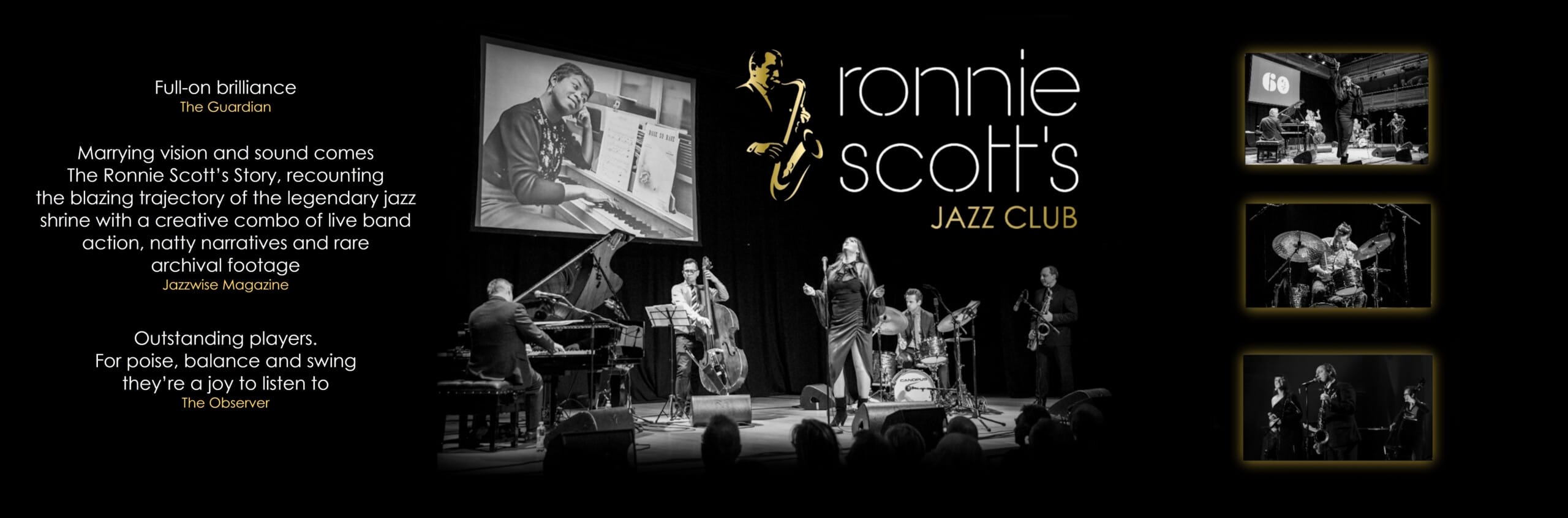 Ronnie Scott’s Jazz Club - The Ronnie Scott’s Story - Nottingham Playhouse